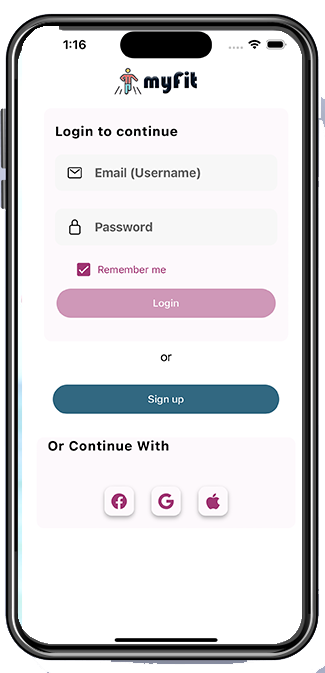 Myfit - Smart Personal Health